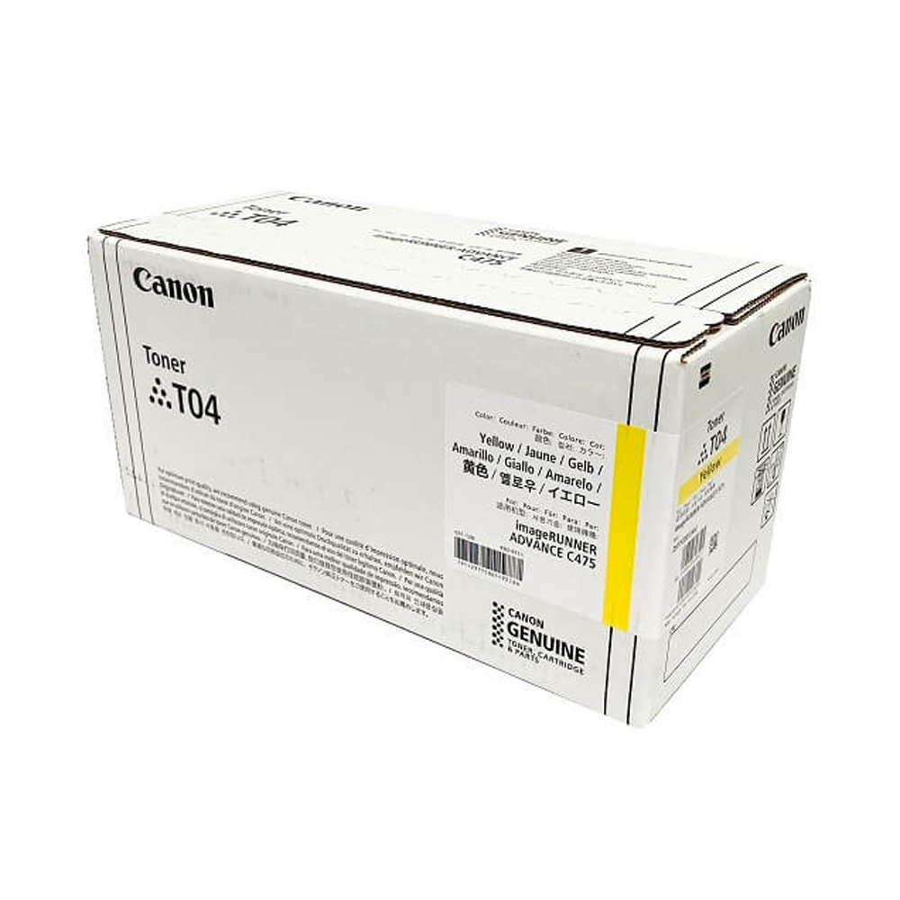 TONER LASER CANON T04 YELLOW | Reprodata S.A.C.